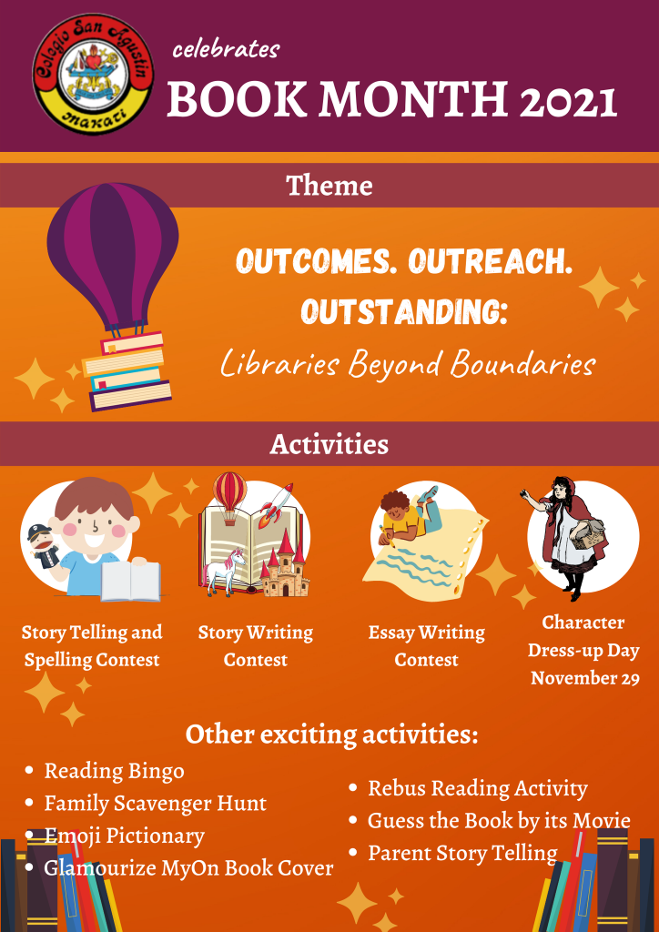 CSA Celebrates English Month This November Colegio San Agustin Makati CSA Celebrates English Month This November Colegio San Agustin Makati